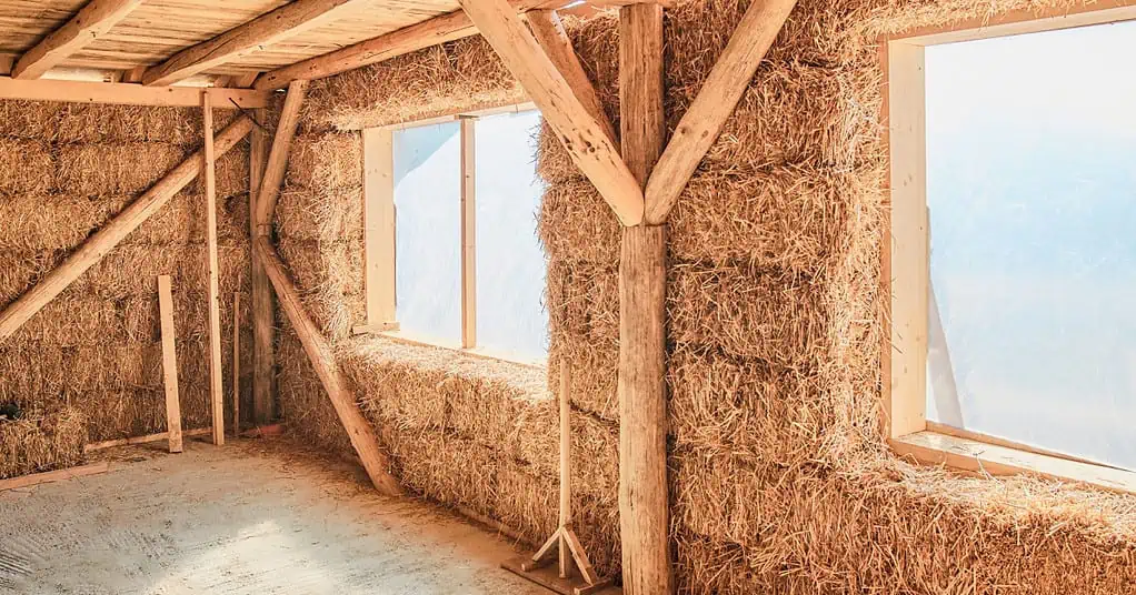 La maison en paille, un choix écologique