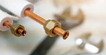 réalisation d'un collet battu sur du cuivre